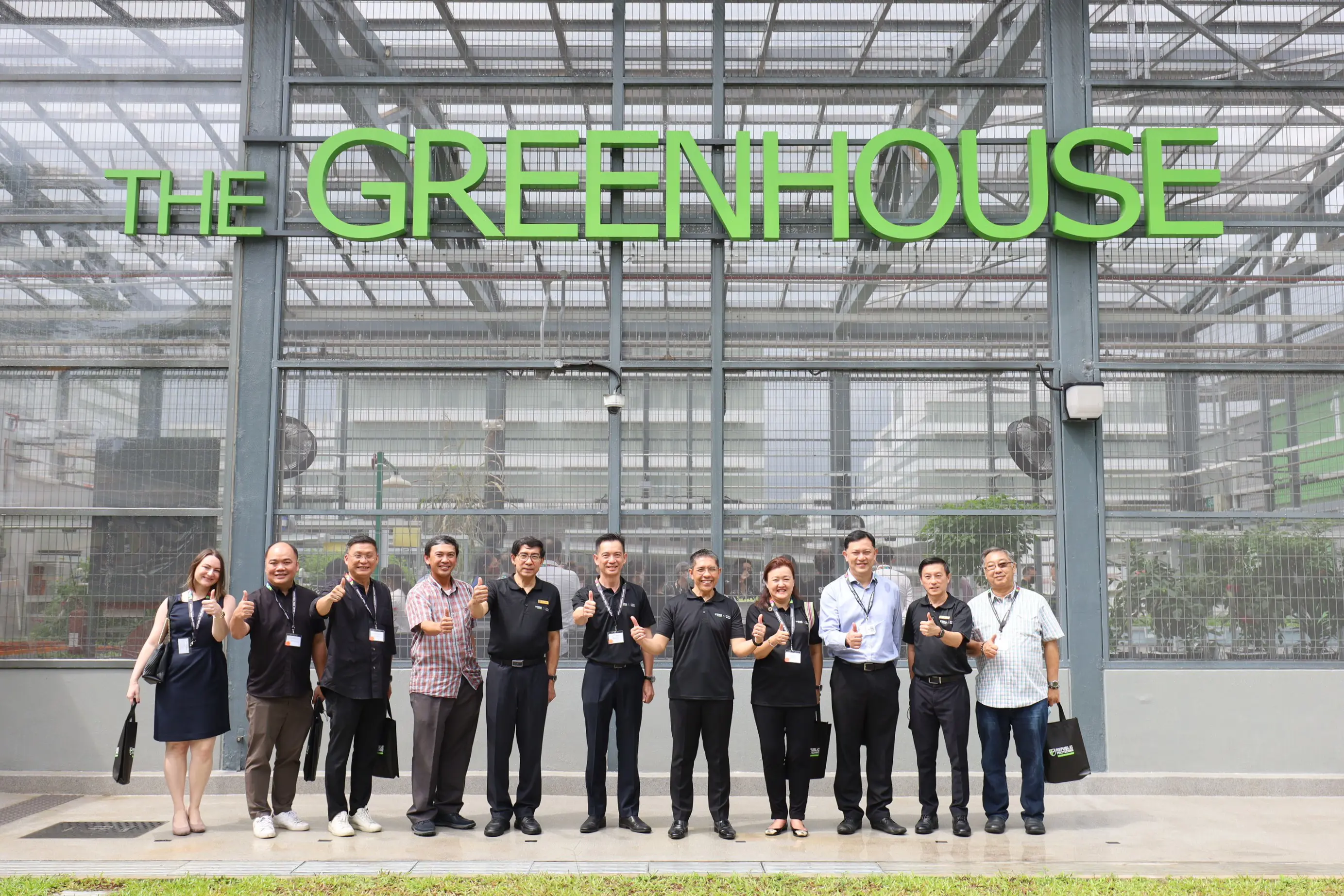 Official Opening of the Greenhouse at Republic Polytechnic | Sembcorp
